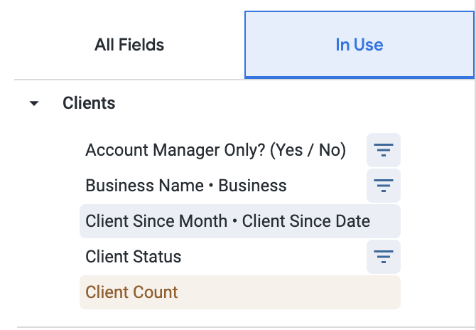Basic - Adding Data Fields to a Report
